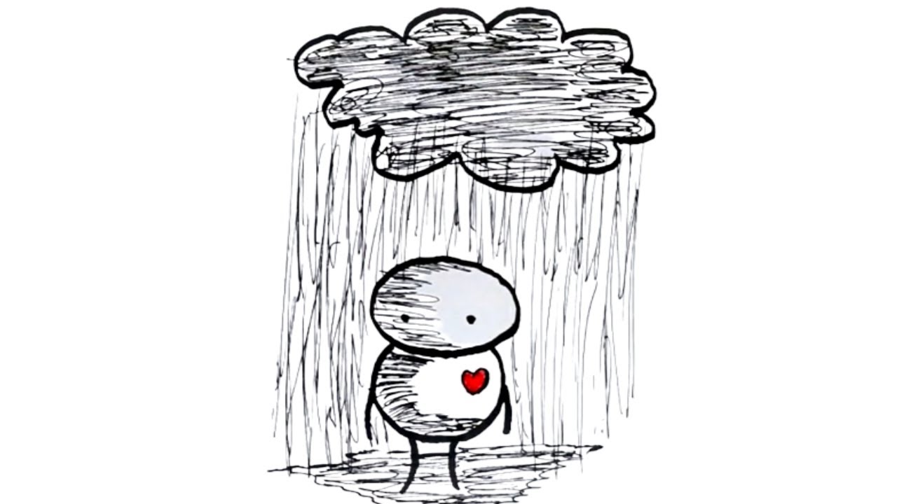 Drawing a Broken Soul: Emotional Artwork Tutorial - YouTube