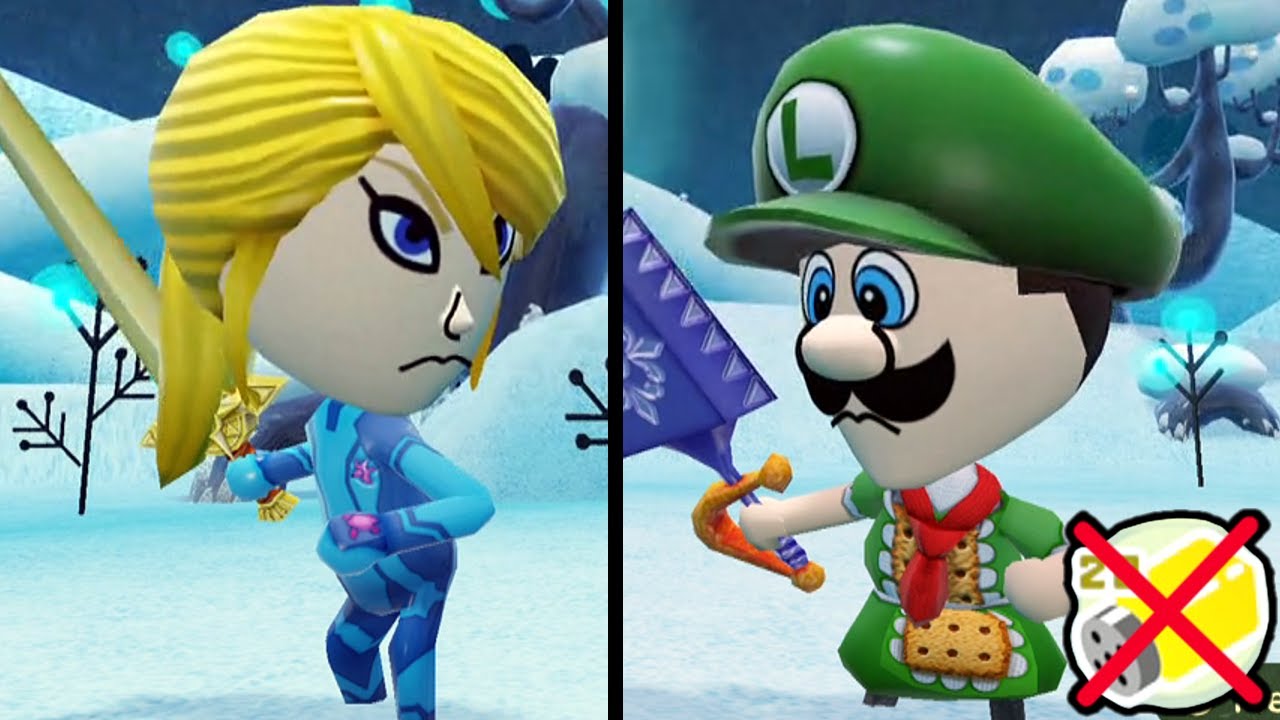 Super Luigi Miitopia - Luigi is FIGHTING Samus (No Sprinkles) (Switch ...