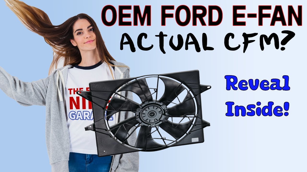 Ford Thunderbird Radiator Cooling Fan CFM Test | Junkyard Mod & Current ...