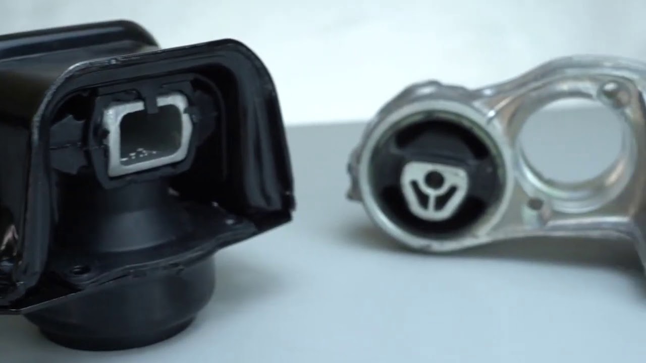 peugeot engine mounting and water pump ,do you like them ? - YouTube