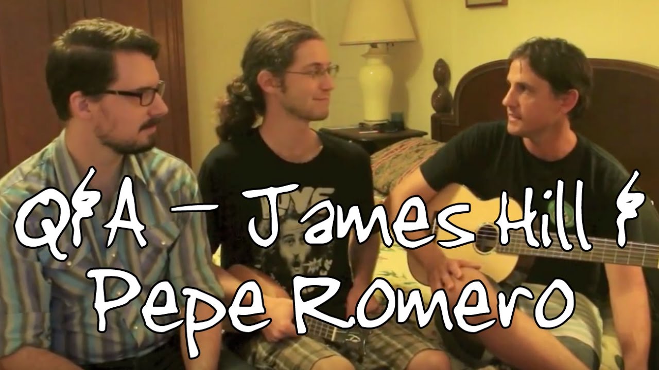 Interview With Pepe Romero Jr. & James Hill - YouTube