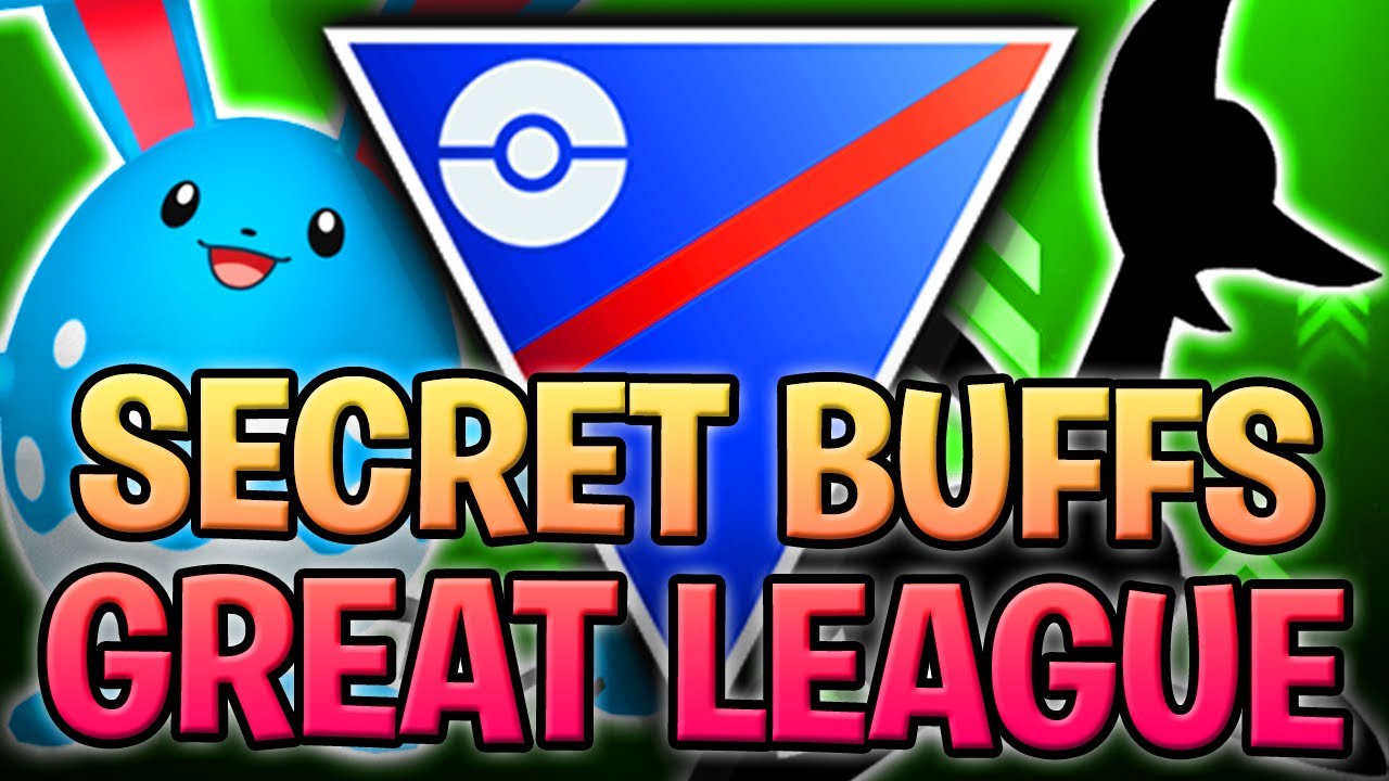 MUST HAVE! THE TOP 10 *SECRET* BUFFS FOR THE GREAT LEAGUE IN THE GO ...