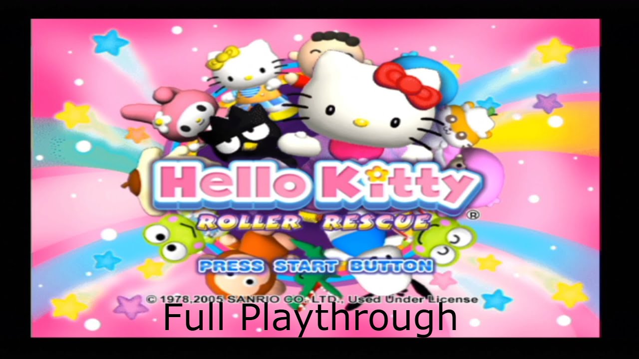 Hello Kitty Roller Rescue Full Playthrough - YouTube