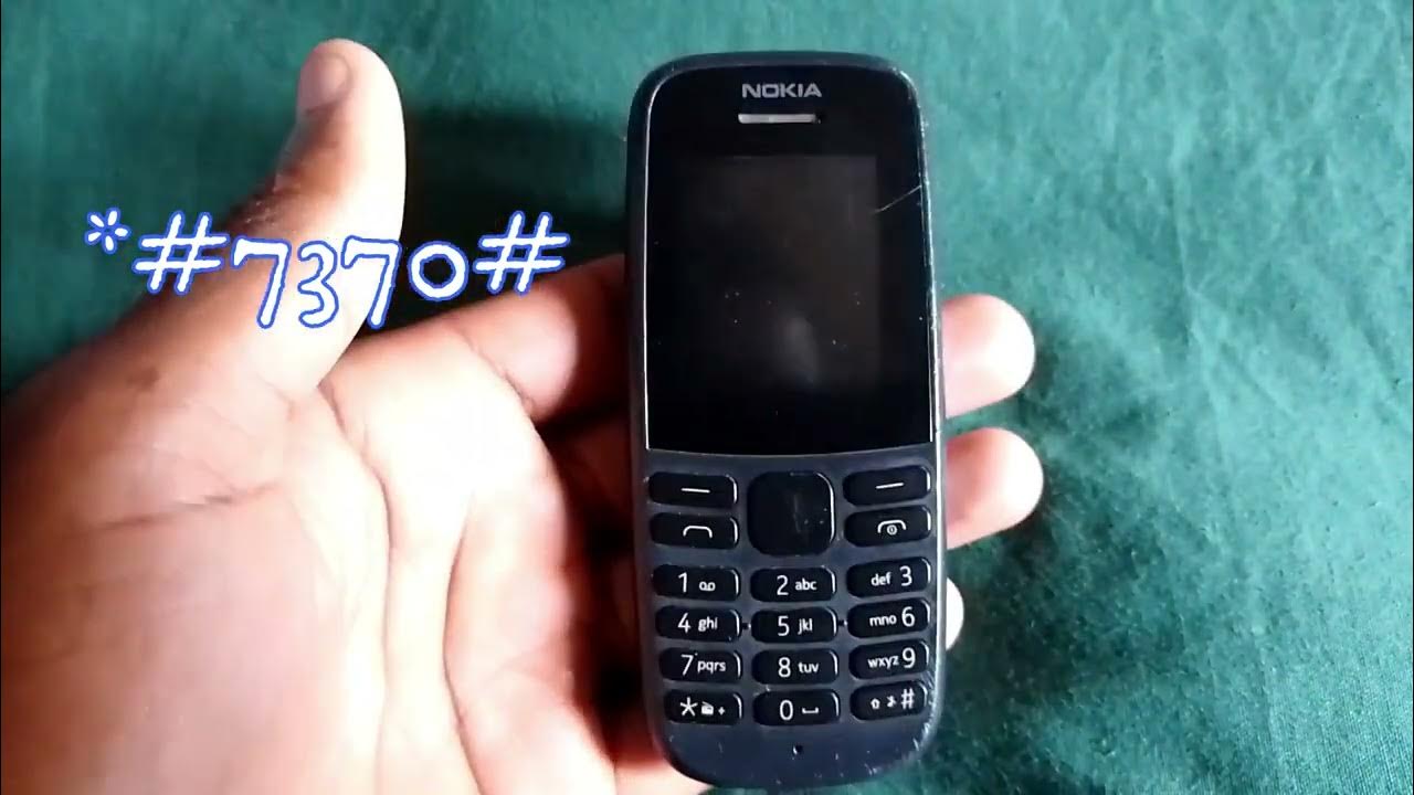 Como formatar Nokia 1203 sem Box - YouTube