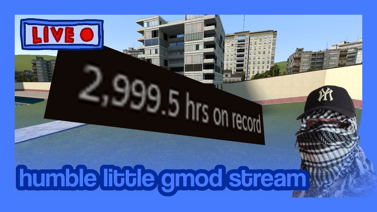 ️ my little humble 3k hour gmod party (cam) - YouTube