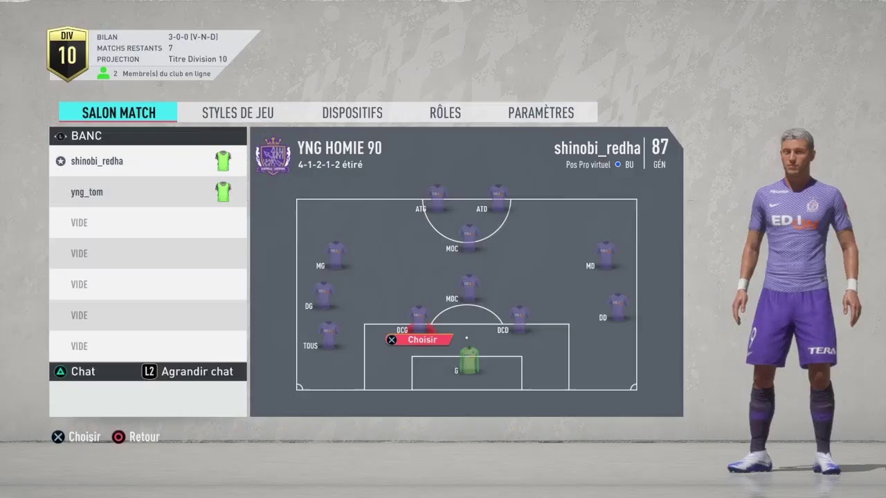 Club Pro avec mes gars ( tom nass ) on tente le 0 defaite! - YouTube