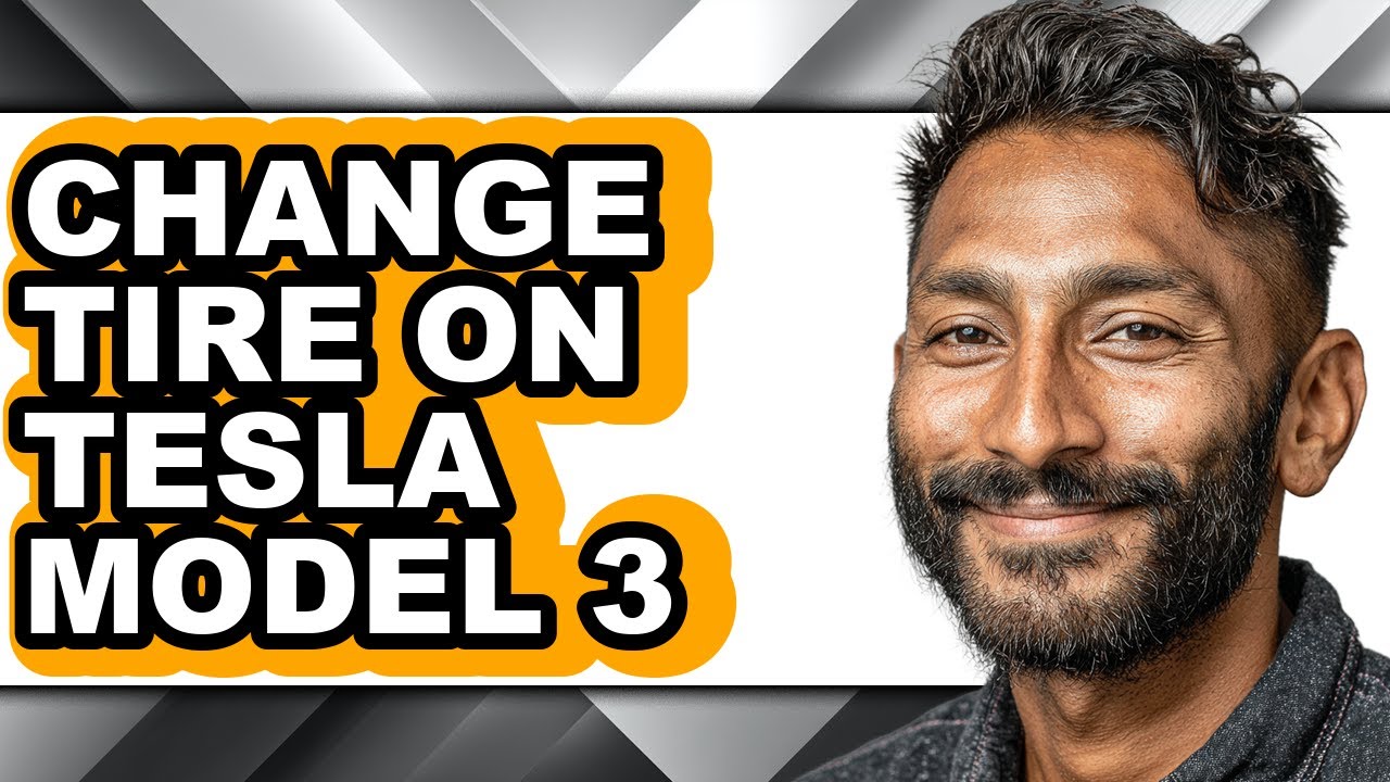 How To Change Tire On Tesla Model 3 (Full Guide) - YouTube