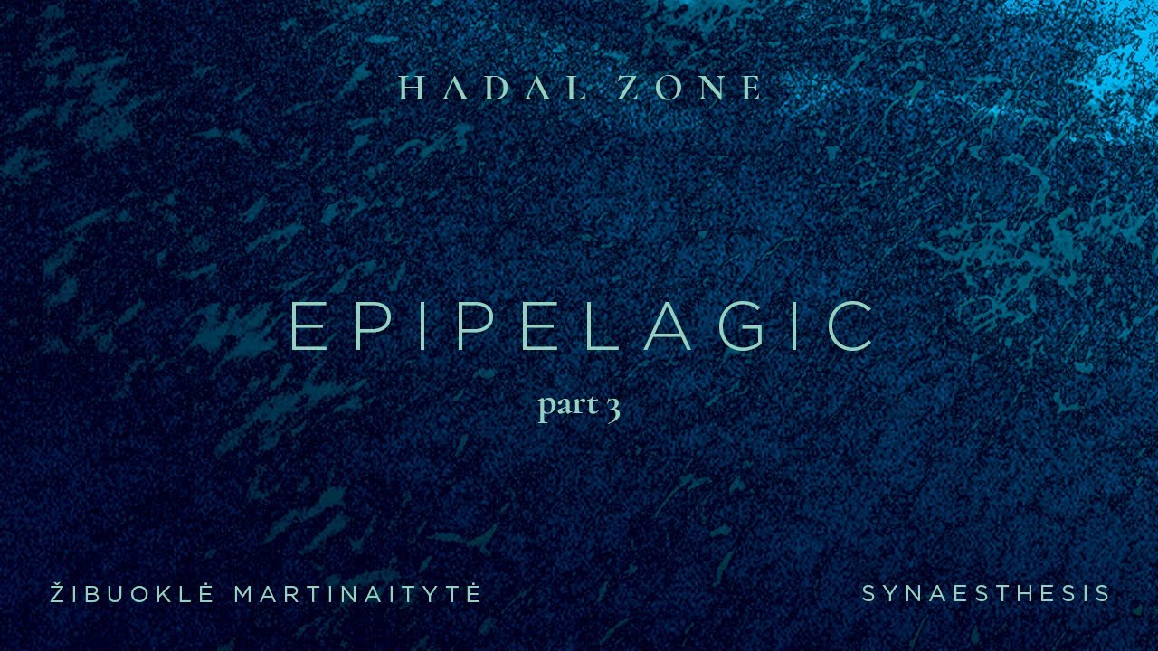 Hadal Zone: Epipelagic (Part 3) | Žibuoklė Martinaitytė, Synaethesis - YouTube