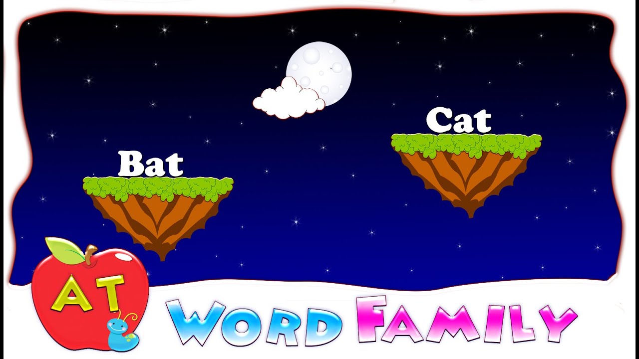 Make a word with At | At word Family | At Rhyming words - YouTube