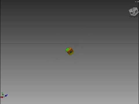 AutoDESK Inventor CAD Puzzle Cube - YouTube