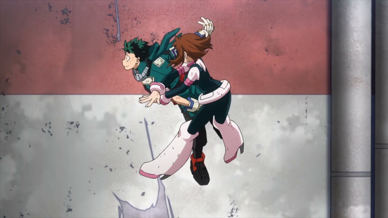 Uraraka slapped midoriya (Deku) | MY HERO ACADEMIA SEASON 5 E10 ENGLISH ...