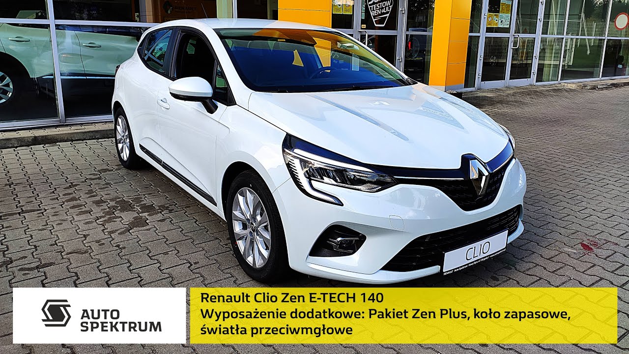 Prezentacja Renault Clio Zen E-TECH 140 Hybrid - YouTube