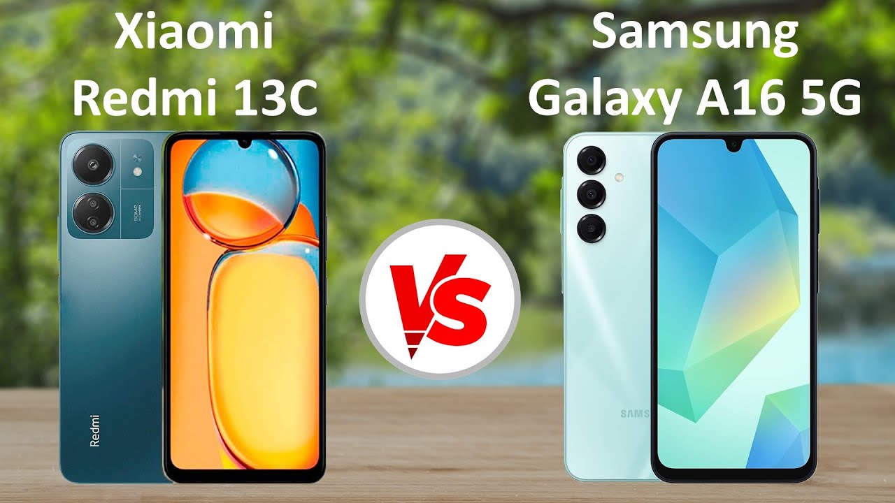 Xiaomi Redmi 13C vs Samsung Galaxy A16 5G - YouTube