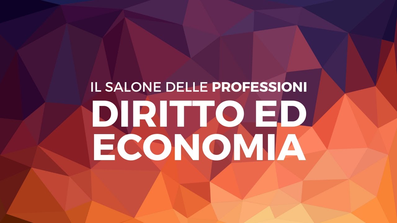 Diritto ed Economia - YouTube
