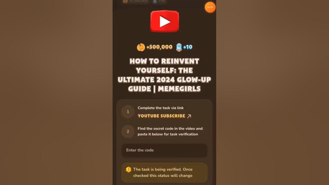 How to Reinvent Yourself The Ultimate 2024 Glow-Up Guide Memefi Video code #memefivideocode # ...