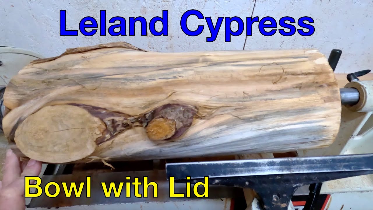 Leland Cypress and Blue Resin Bowl with Lid - YouTube