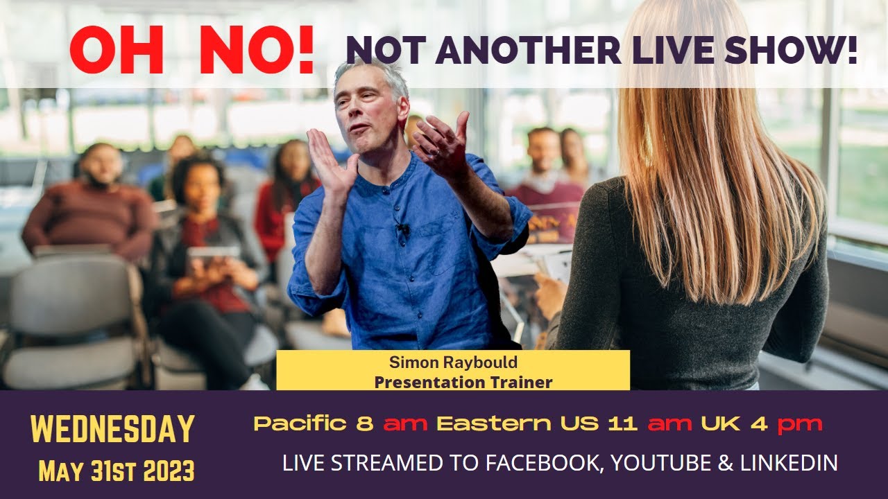 Simon Raybould: Presentation Trainer - YouTube