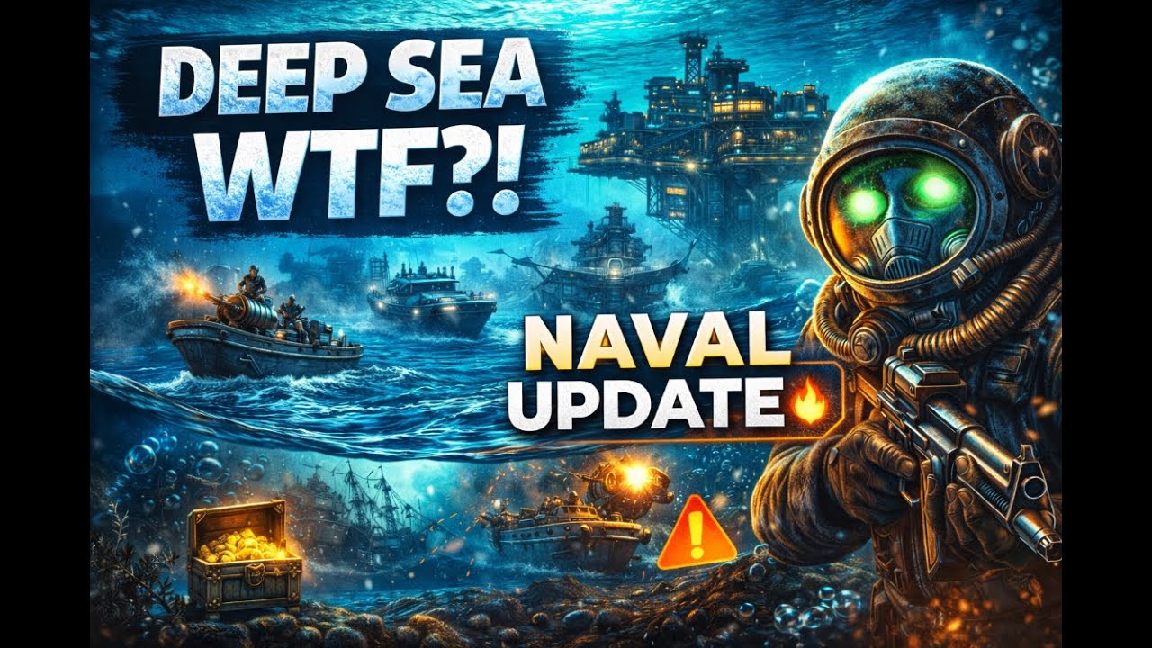 🌊 INSANE Deep Sea Update in Rust! | NEW Naval Content + Floating Cities ...