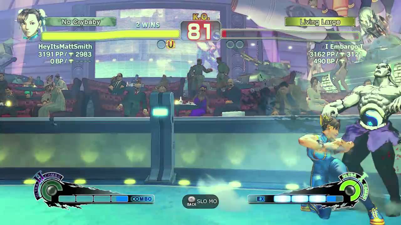 Chun-li Lightning Legs Combo on 360 Pad - YouTube