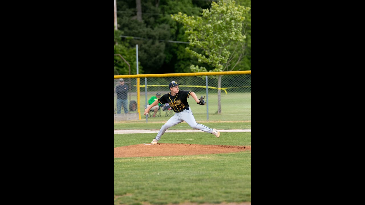 (Baseball Highlights) Tyson Smith freshman season pitching - YouTube