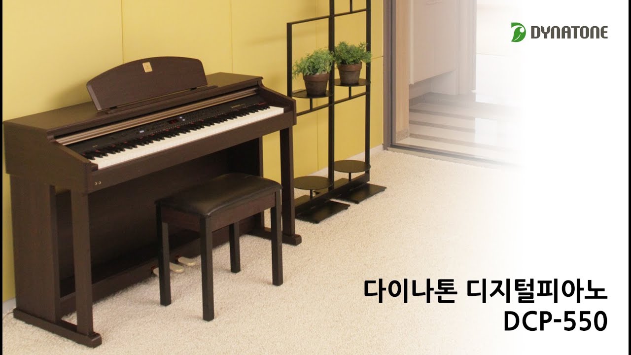 다이나톤 디지털피아노 DCP-550의 자동반주를 활용한 연주 동영상입니다. - YouTube