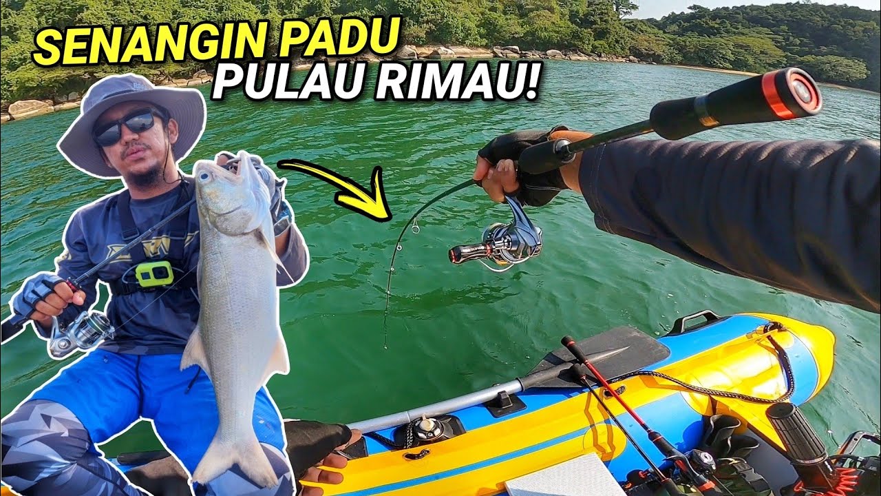 Ketuk Ketuk Tepi Pantai STRIKE Saiz Padu! ( Ultralight Jigging ) - YouTube