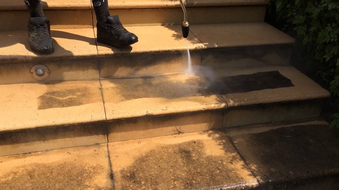 Sandstone Cleaning - YouTube