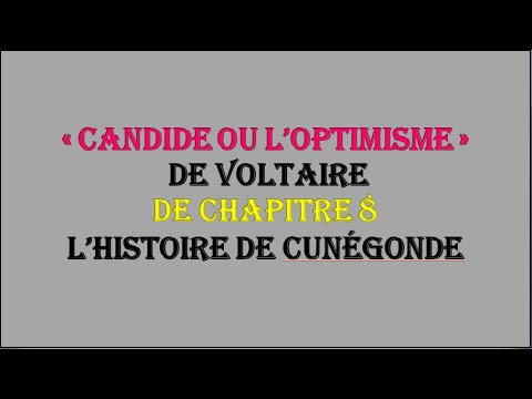 candide rencontre Cunégonde qui lui raconte son histoire - YouTube