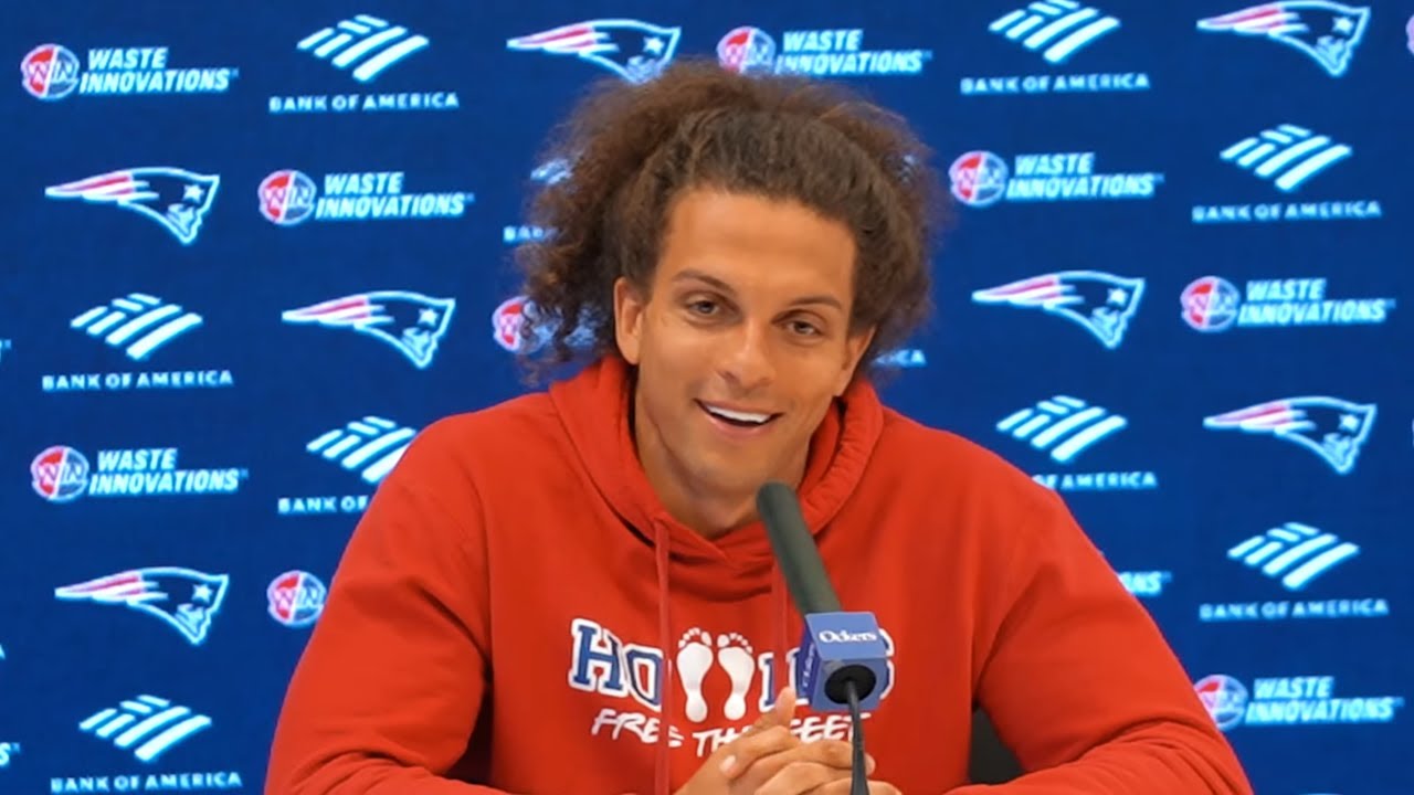 Mack Hollins on Playing with Drake Maye, Pushing Young Patriots WRs ...