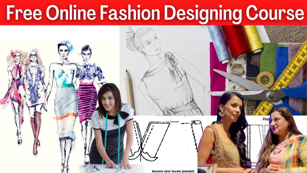 Free Online Fashion Designing Course How To Draw Proper Fashion ...