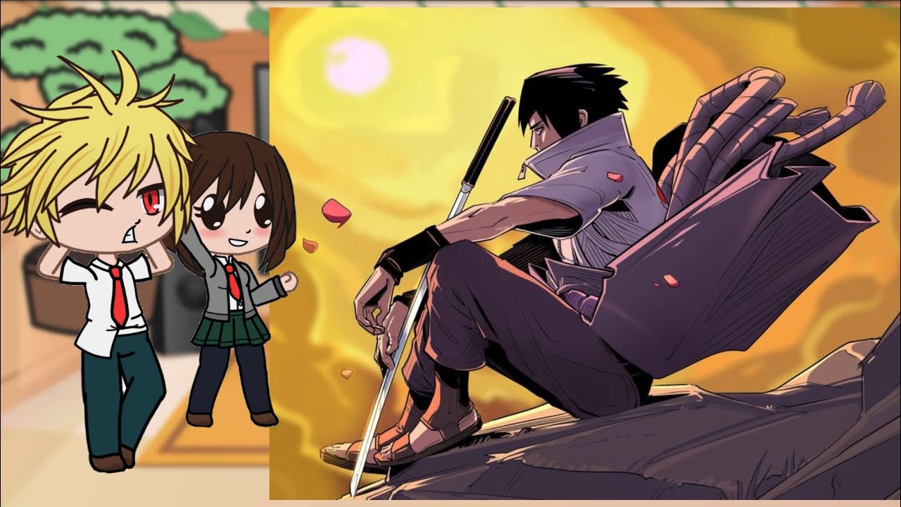 Class 1A react to Deku as Sasuke Uchiha|BNHA/MHA || GCRV |I No Ships ...