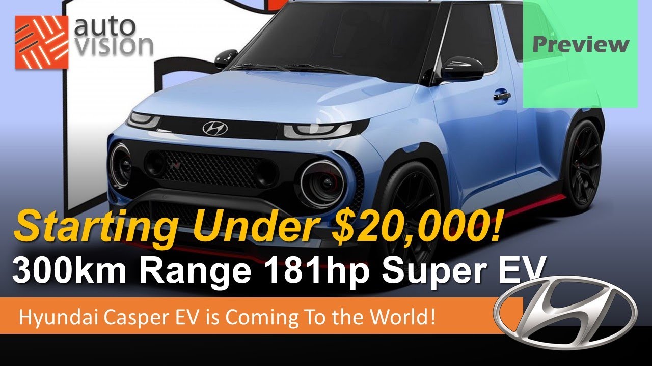 Hyundai Casper EV is Finally Coming to the World! And it could be the ...