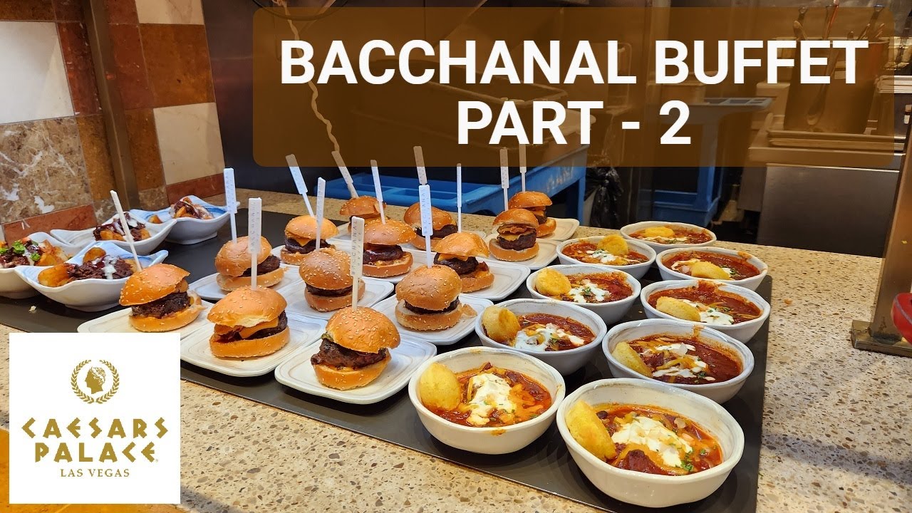 BACCHANAL BUFFET- Part 2 - At Caesar's palace Las Vegas. - YouTube