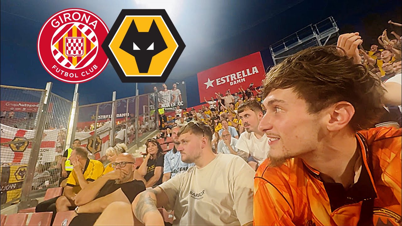 FLYING TO GIRONA TO WATCH WOLVES IN A FRIENDLY 😂 #gironafc # ...