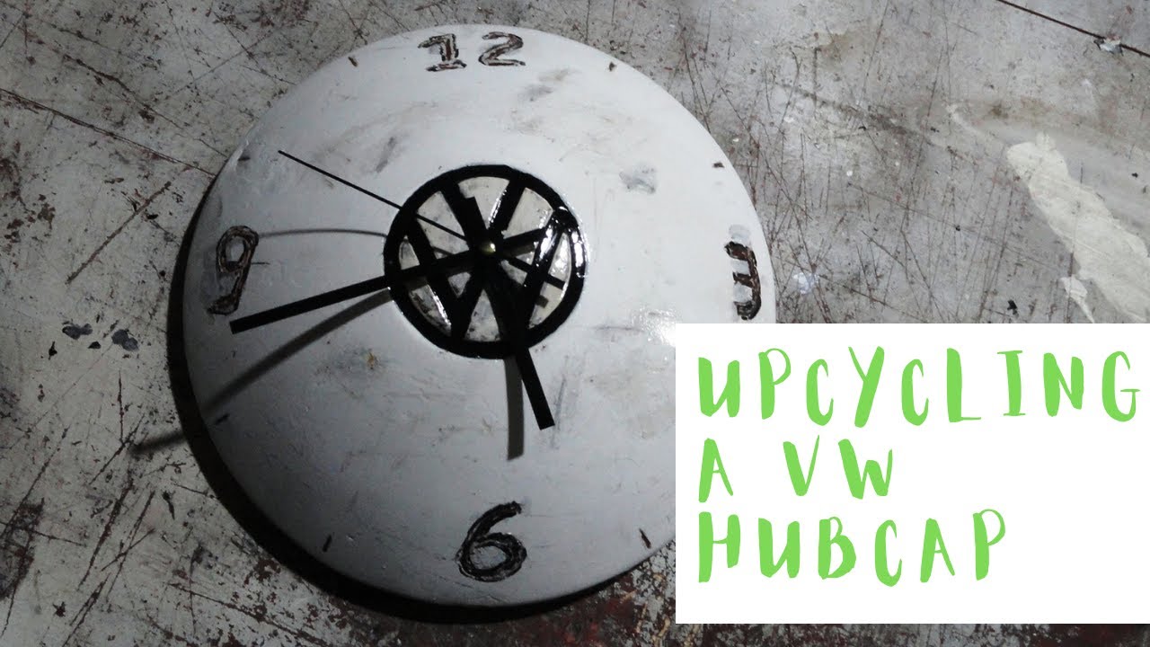 Upcycling VW Hubcap - YouTube