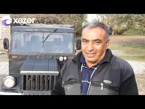 Bərdə sakini qeyri-adi avtomobıl düzəltdi