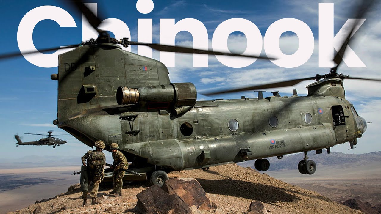 RAF CH47 Chinook In Action // Royal Air Force Chinooks - YouTube