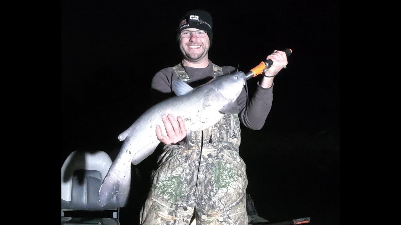Monster Channel Catfish Under the Full Moon - YouTube