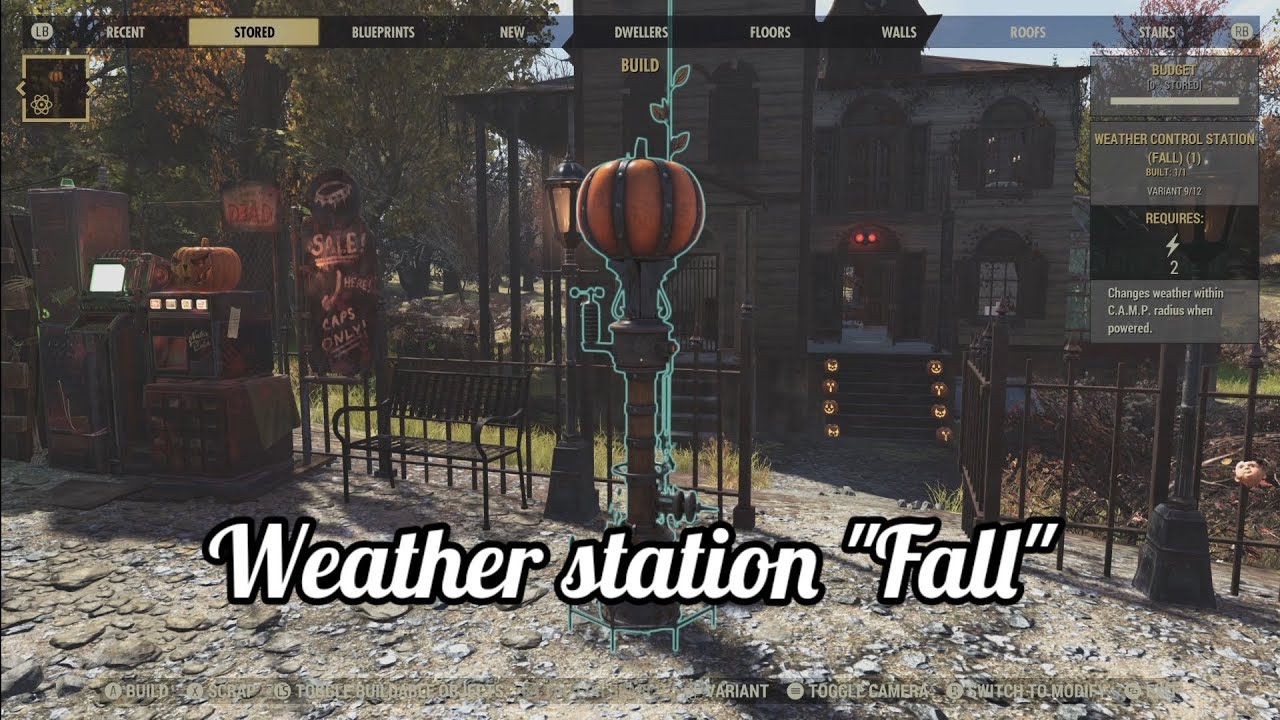 Fallout 76 - Weather station "Fall" - no commentary - YouTube