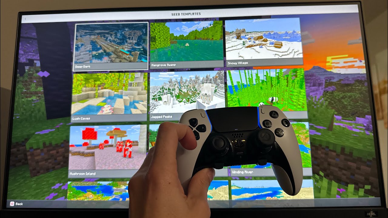 Minecraft Bedrock Edition: How to Create World With Seed Template ...