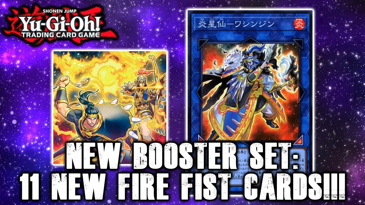 NEW BOOSTER SET REVEALED! 11 NEW FIRE FIST CARDS ARE COMING!!!!! - YouTube