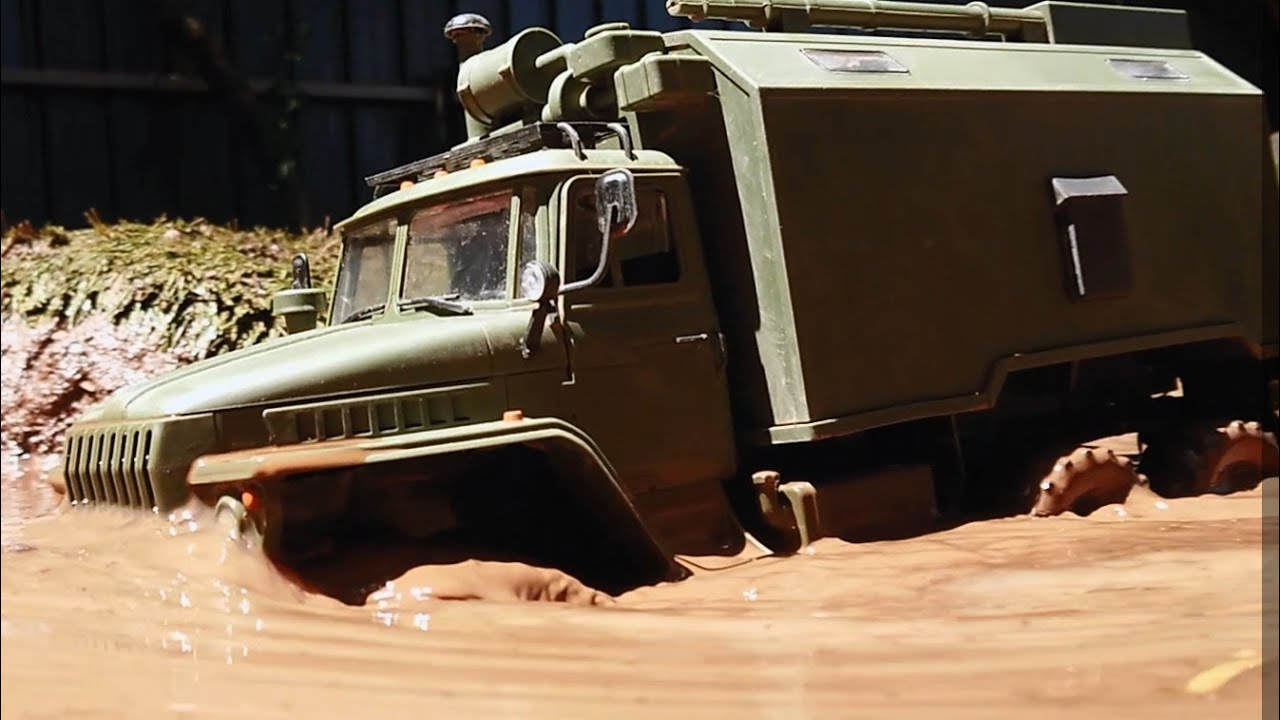 Wpl B36 Ural RC 6X6 Mud MISSION OFF ROADING Part 2!🚙 - YouTube