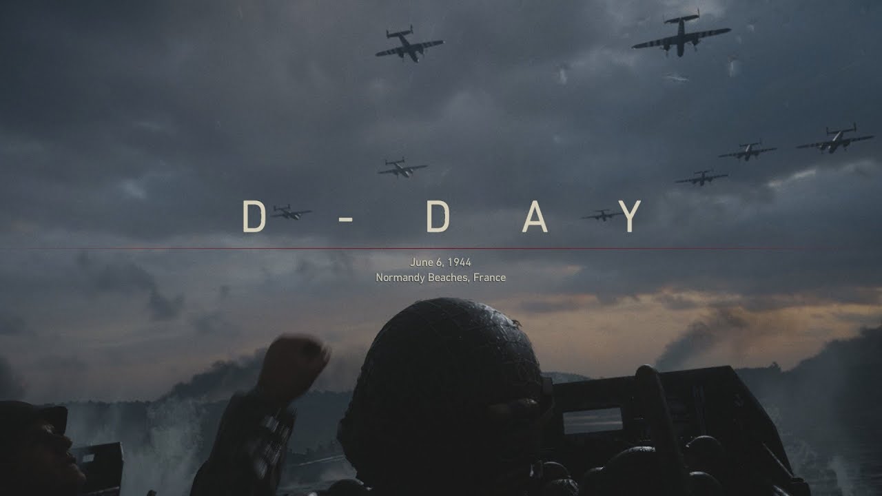 Call of Duty: WWII - Mission 1: D-Day Gameplay Walkthrough [1080p 60FPS ...