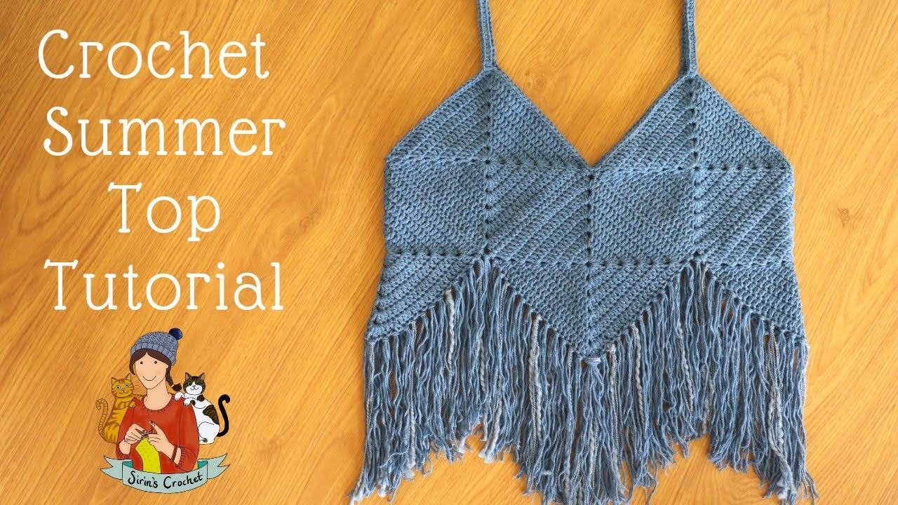 Crochet Summer Top Tutorial Youtube