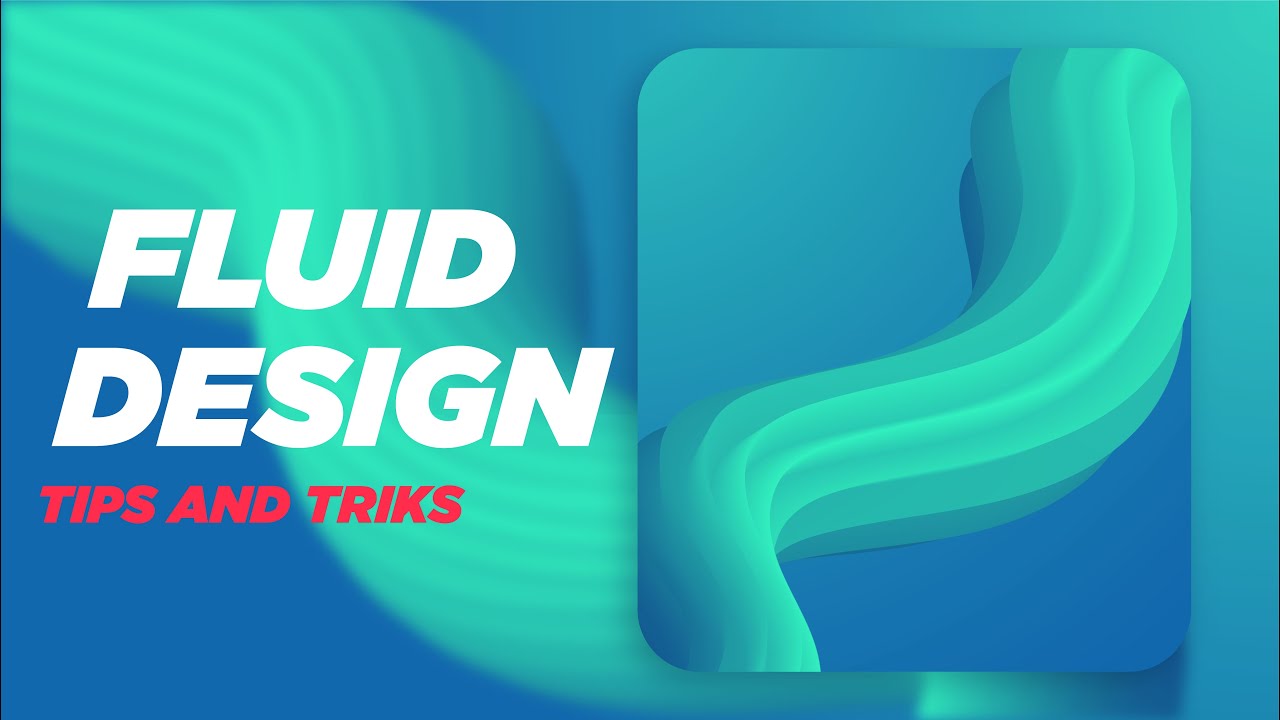 How to Create Abstract Fluid Design / Blend Tool | Adobe Illustrator Tips and Tricks - YouTube
