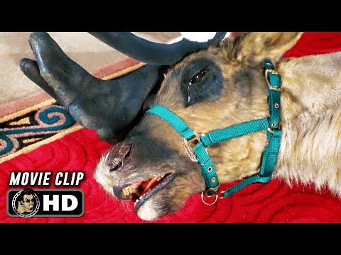 Reindeer Vs Arnold Fight Scene | JINGLE ALL THE WAY (1996) Movie CLIP HD