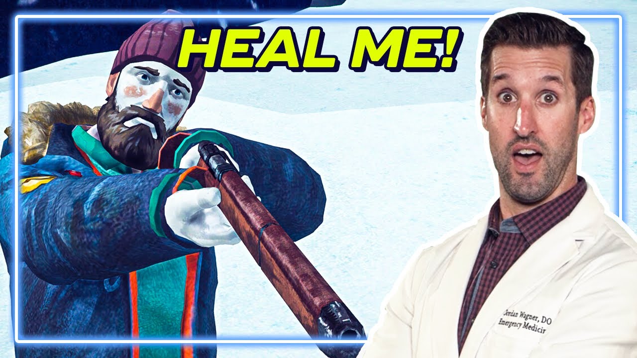 ER Doctor Reacts to Injuries in Survival Games - YouTube
