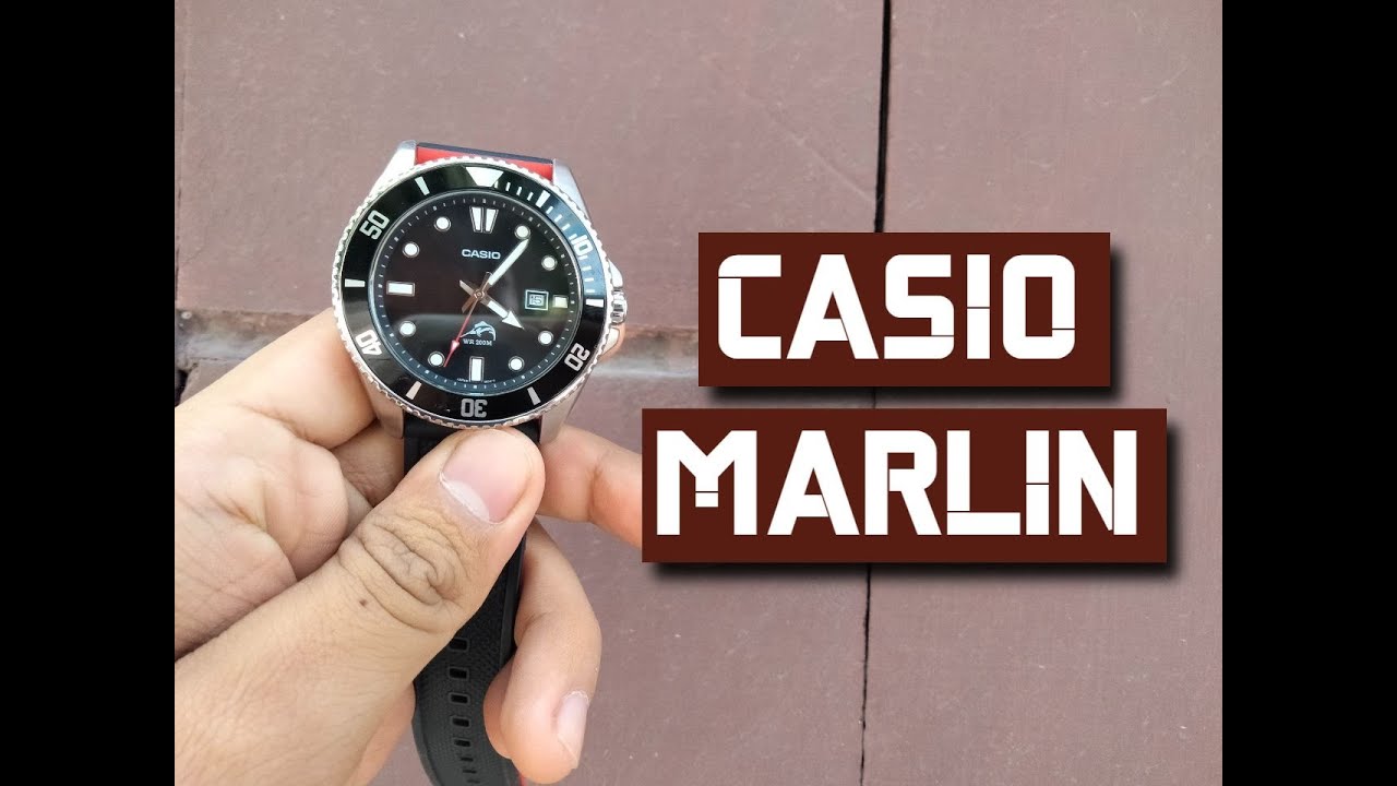 El mejor reloj de buceo - Reseña Casio Marlin / Duro / MDV-106 ...