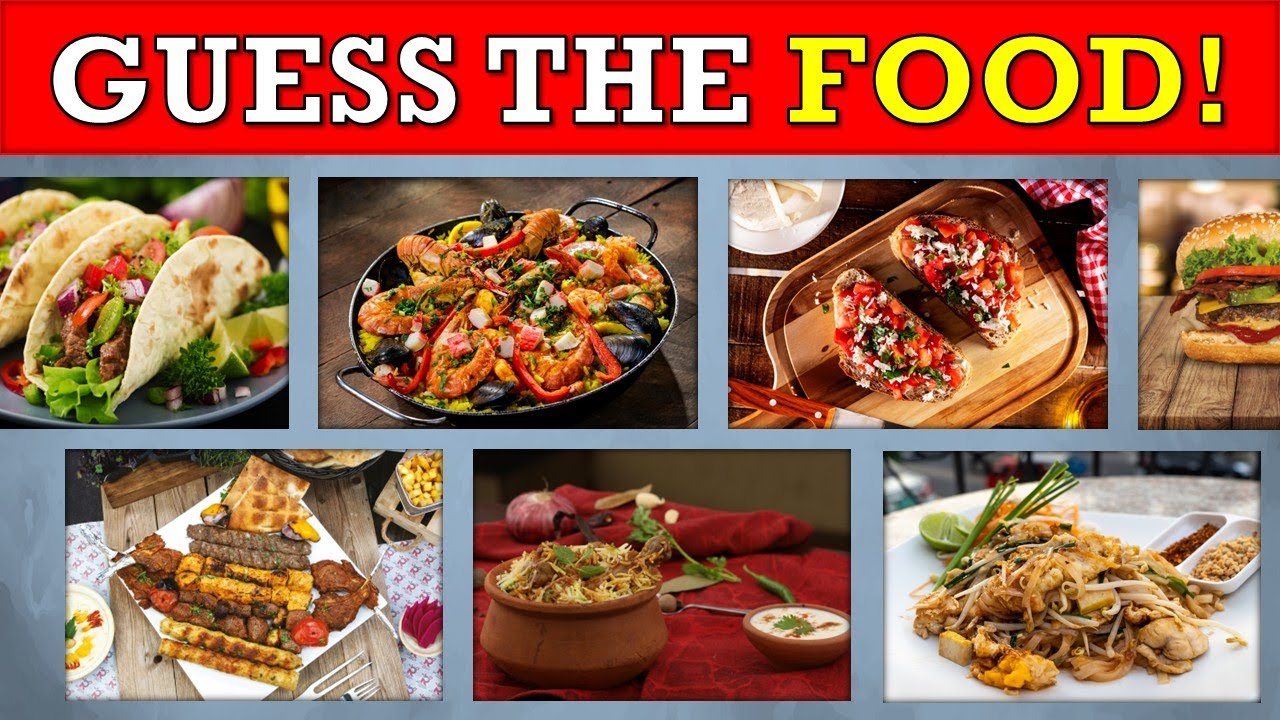 Guess the Food by Picture 🍕🍣 50 Delicious Food Quiz Questions! - YouTube