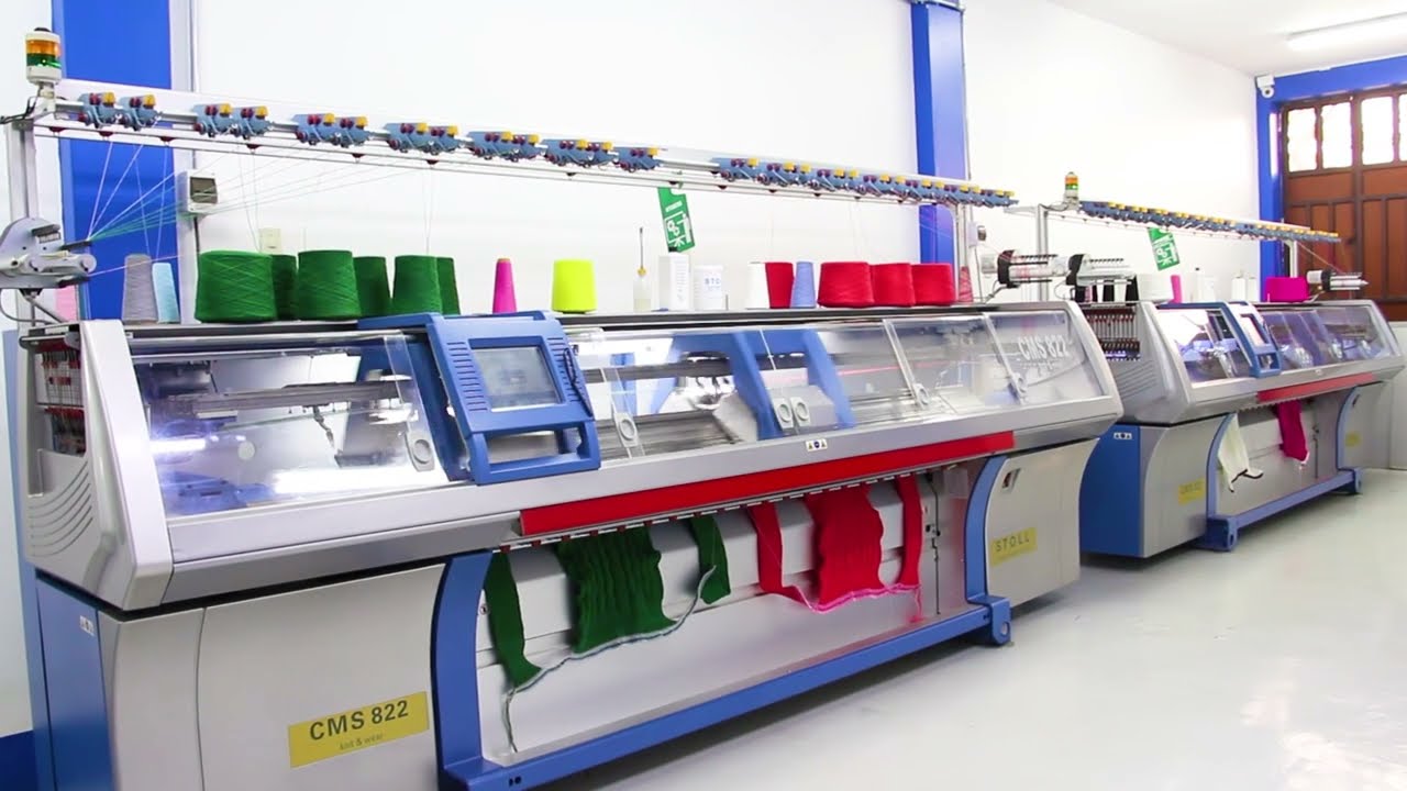 Máquina Stoll CMS 822 Tom Tailor - Disoh - YouTube